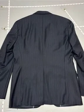 Hugo Boss | Suits & Blazers | Hugo Boss Dark Navy Blue Pinstripe 2 ...
